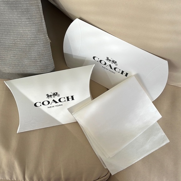 Coach | Other | Coach Gift Box 2 Per Set | Poshmark